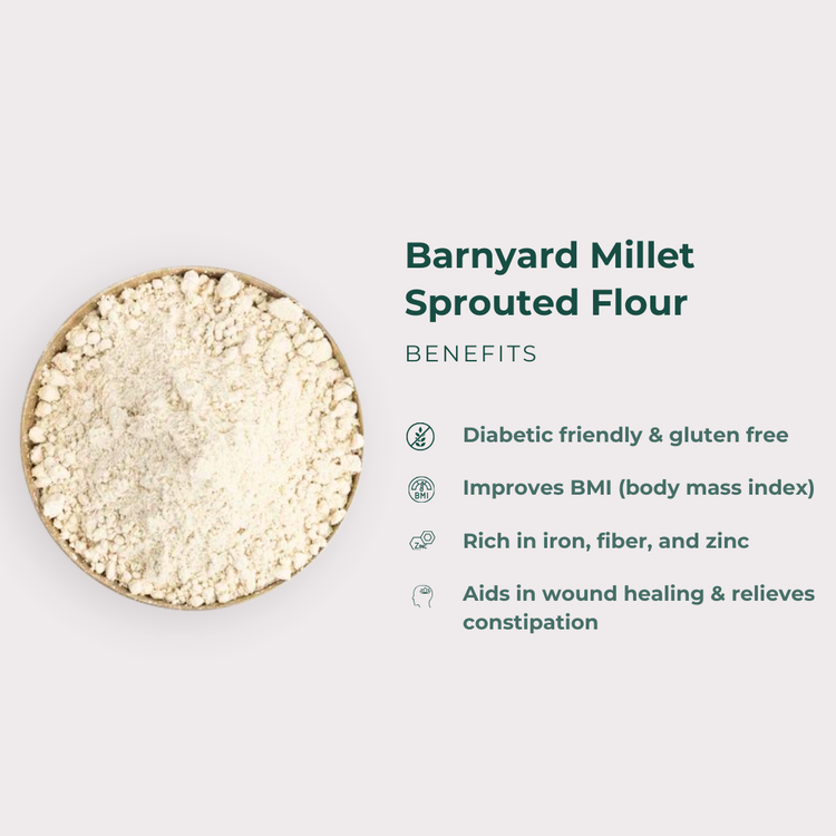 Barnyard Millet Sprouted Flour – OOO Farms
