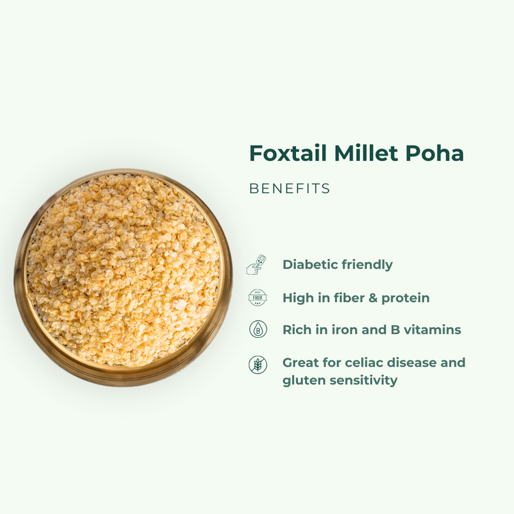 Foxtail Millet Flakes / Poha – OOO Farms