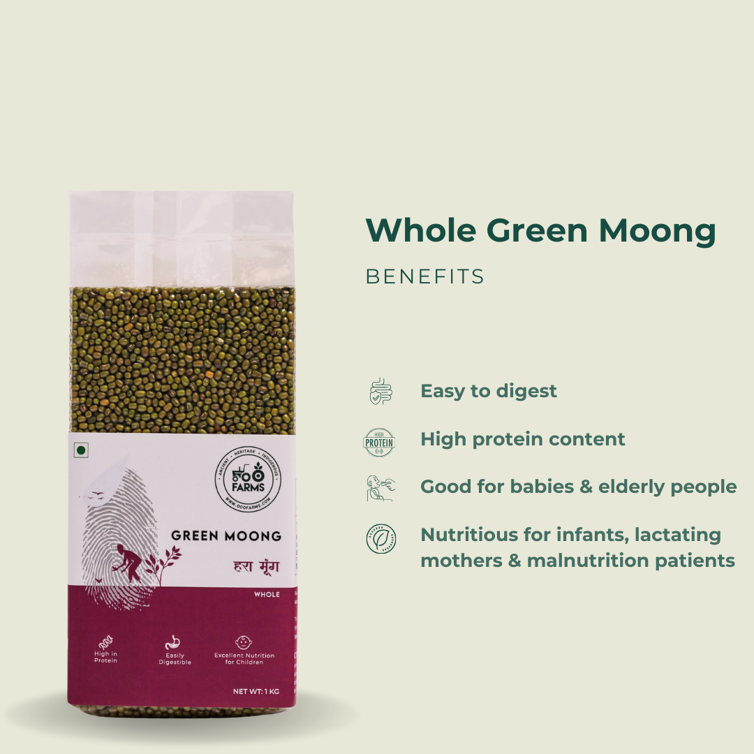 Whole Green Moong – OOO Farms