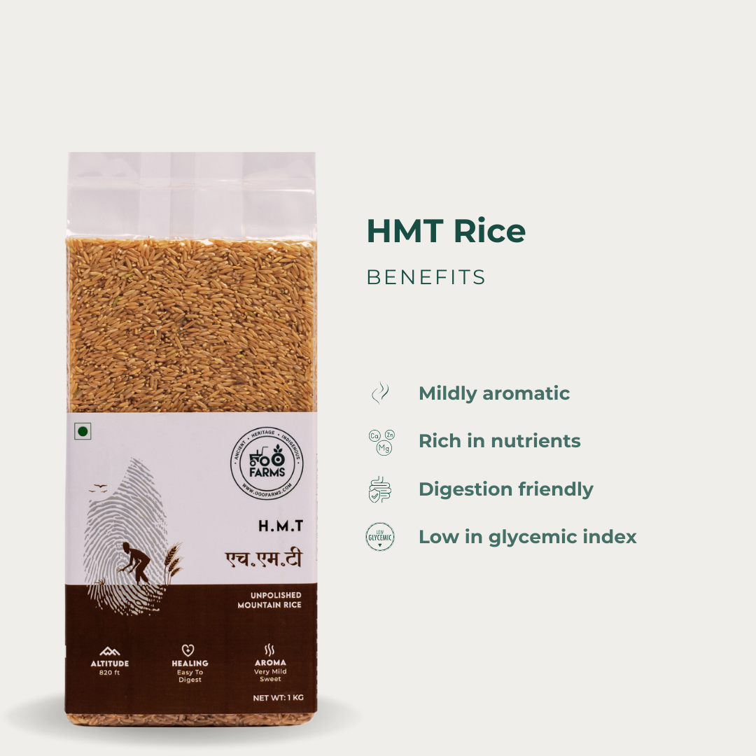 HMT Rice (Unpolished) – OOO Farms