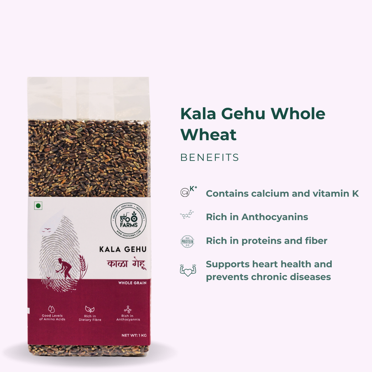 Whole Wheat Kala Gehu – OOO Farms