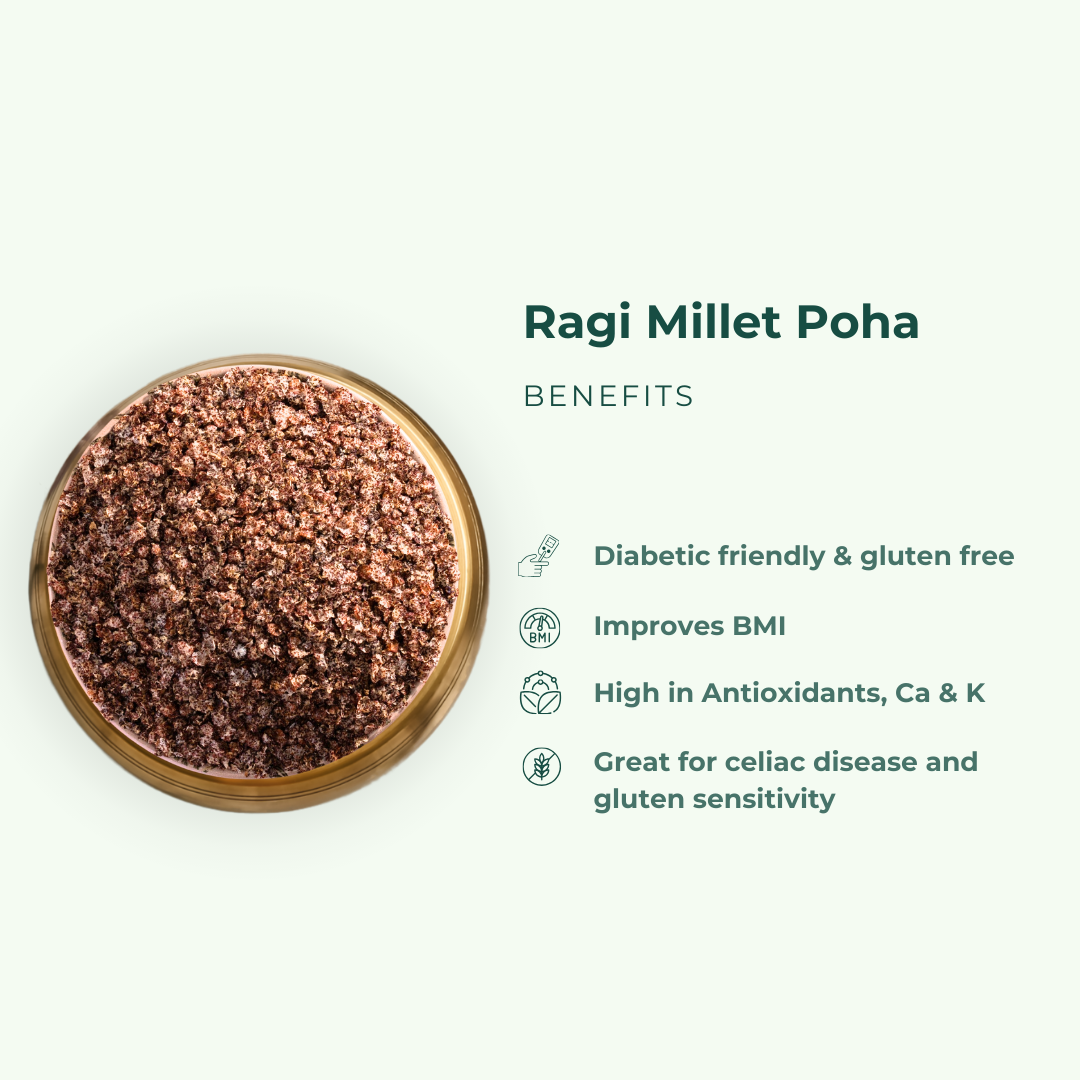 Ragi Millet Flakes / Poha – OOO Farms