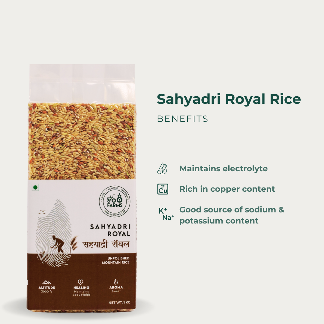 Sahyadri Royal Rice (Unpolished) – OOO Farms