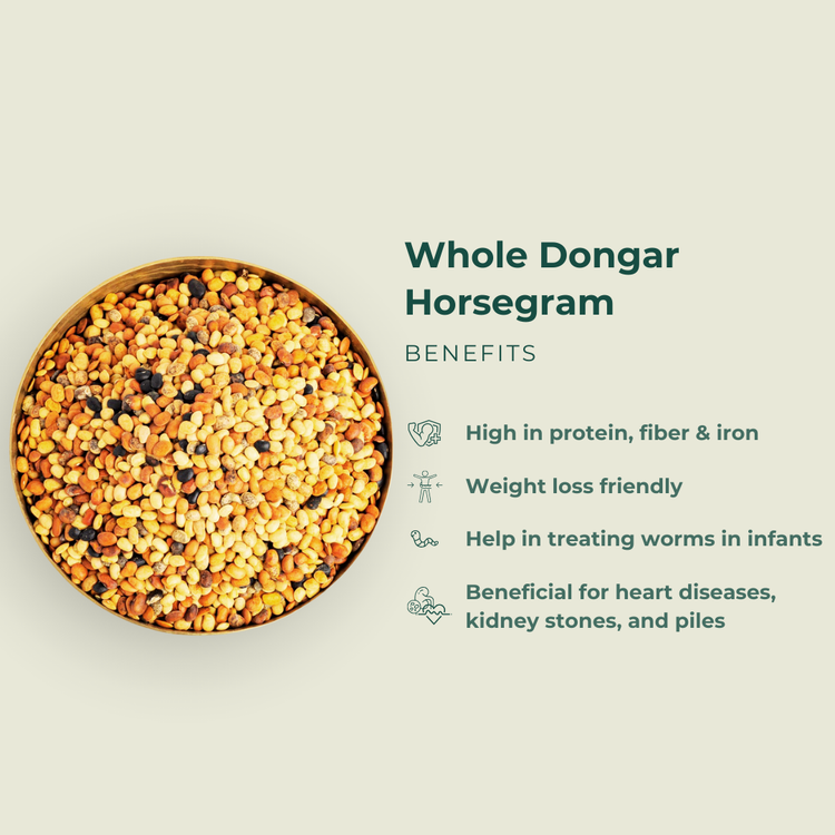 Whole Dongar Horsegram – OOO Farms