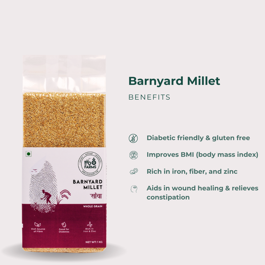 Barnyard Millet / सांवा / जहांगॉन – OOO Farms